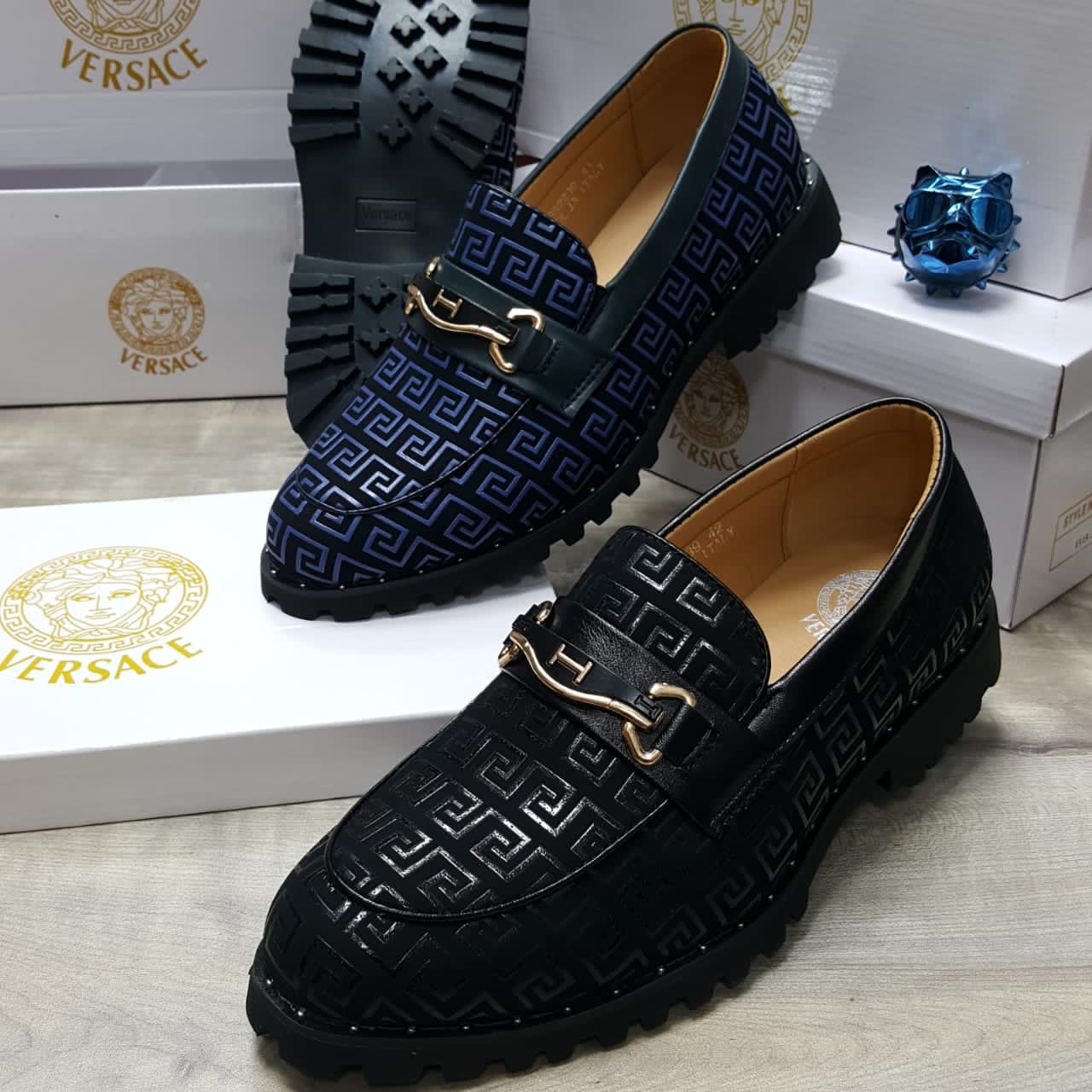 A New Double Strap Leather HalfShoe - Spacebill Store